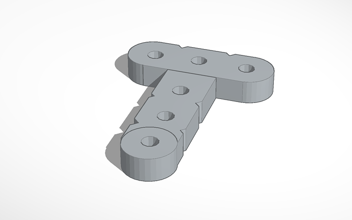 3D design vex iq t-connector | Tinkercad