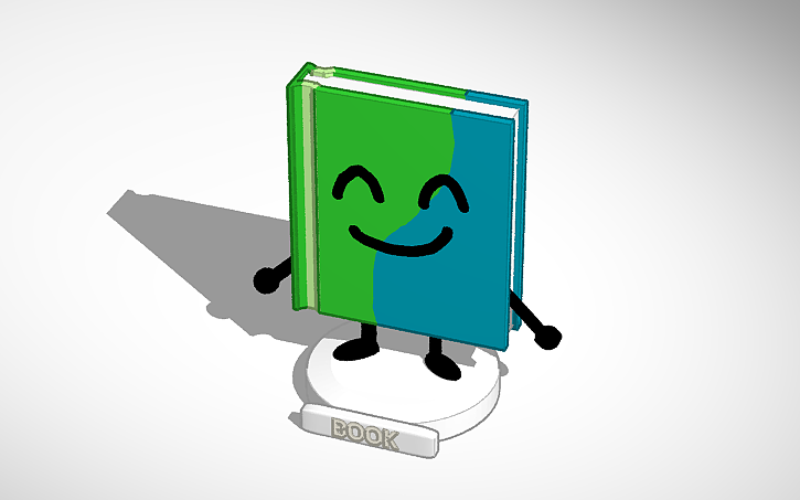 3D design Book (BFDI/BFB/TPOT) 2020 - Tinkercad