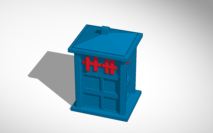3D design tardis by mackenzie - Tinkercad
