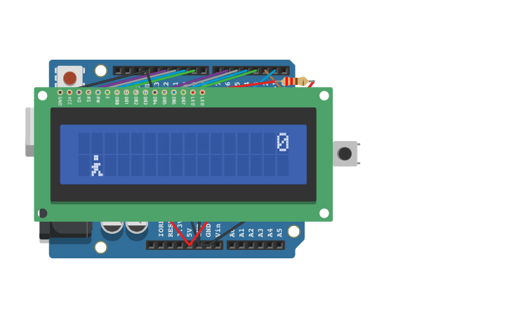 Circuit design Jogo do dinossauro - Tinkercad