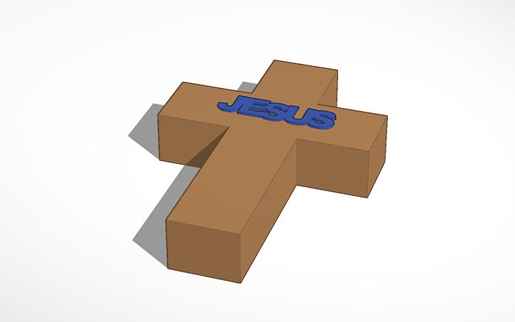 3D design Jesus - Tinkercad