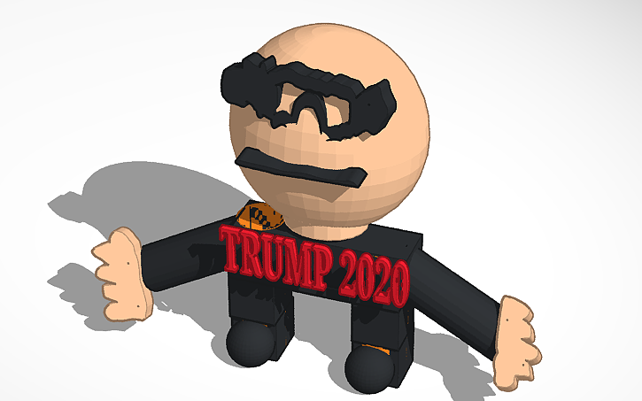 3D design TRUMP 2020! - Tinkercad