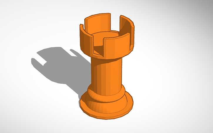 3D design Rook | Tinkercad