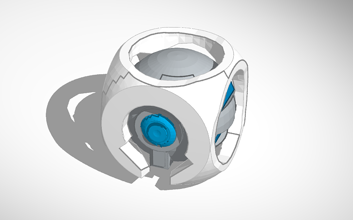 3D design 343 guilty spark(HALO A.I) - Tinkercad