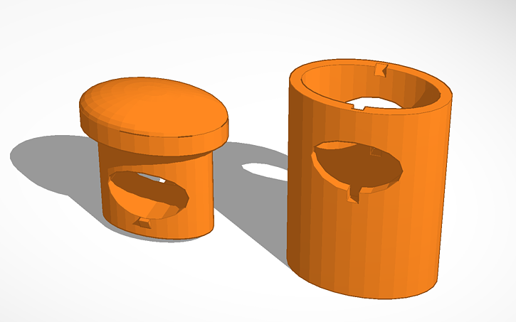 3D design Rope clip | Tinkercad