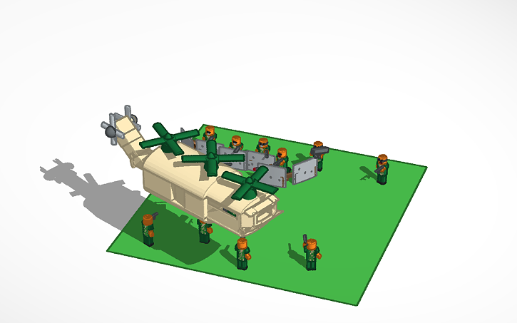 3D design War!!! | Tinkercad