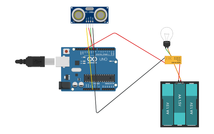 Circuit design circutio rellee - Tinkercad