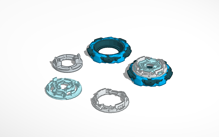 3D design 1B+ Chassis - Tinkercad