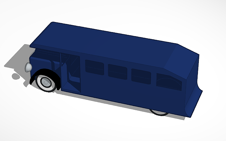 3D design Bus - Tinkercad