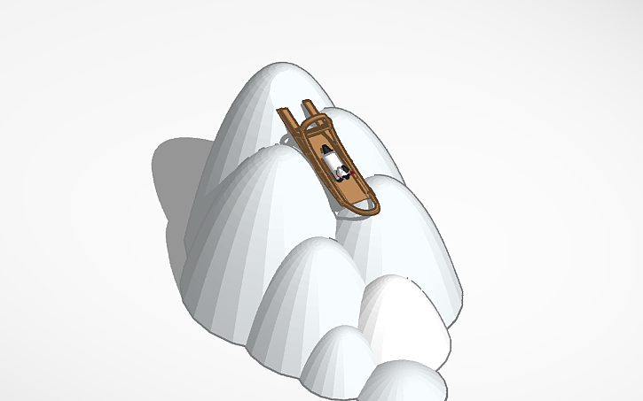 3D design Design a Sled Challenge - My vintage dog sled! - Tinkercad