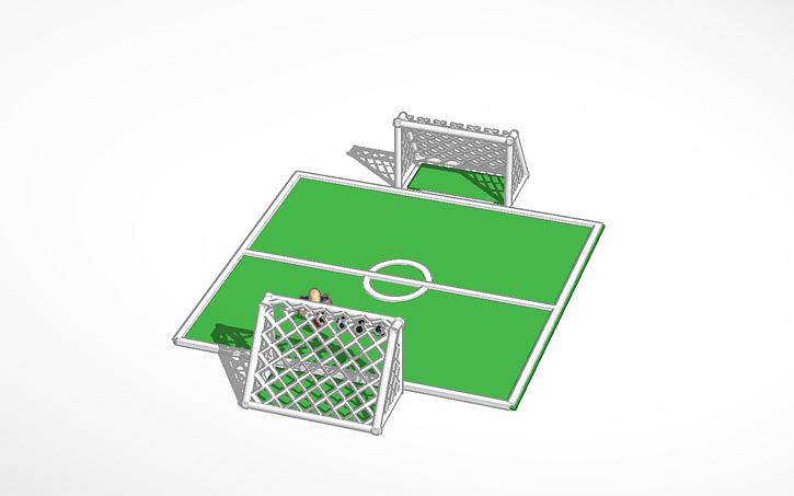 3D design Soccer - Tinkercad