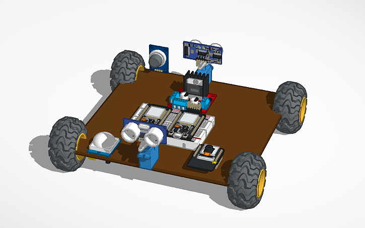 3D design car - Tinkercad