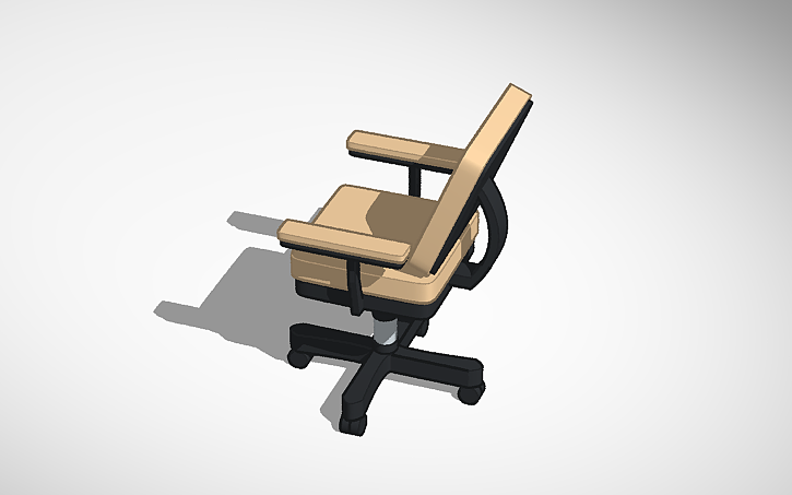 3D design Chair - Tinkercad