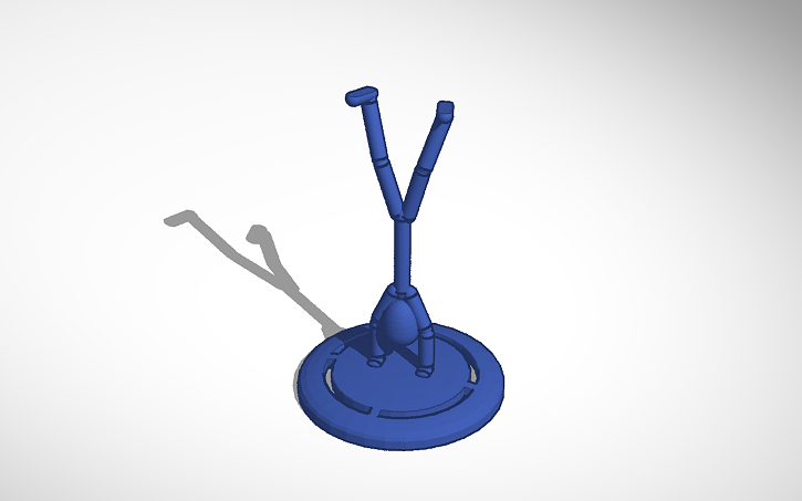 3D design Stickman Handstand | Tinkercad