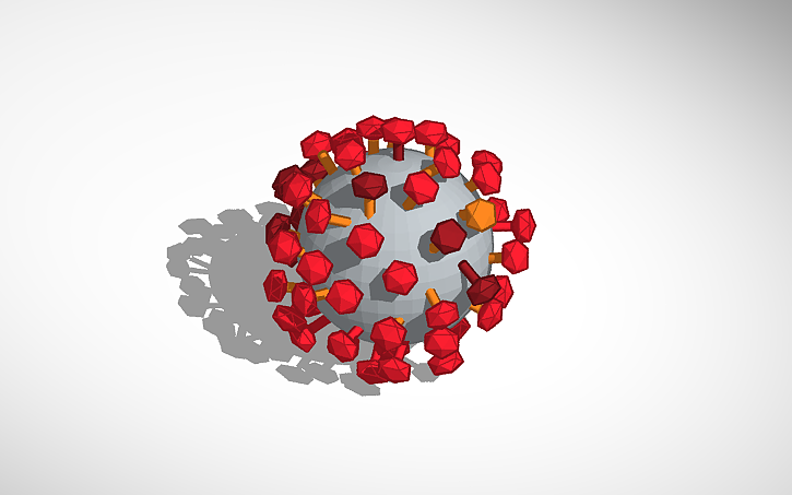 3D design Coronavirus | Tinkercad