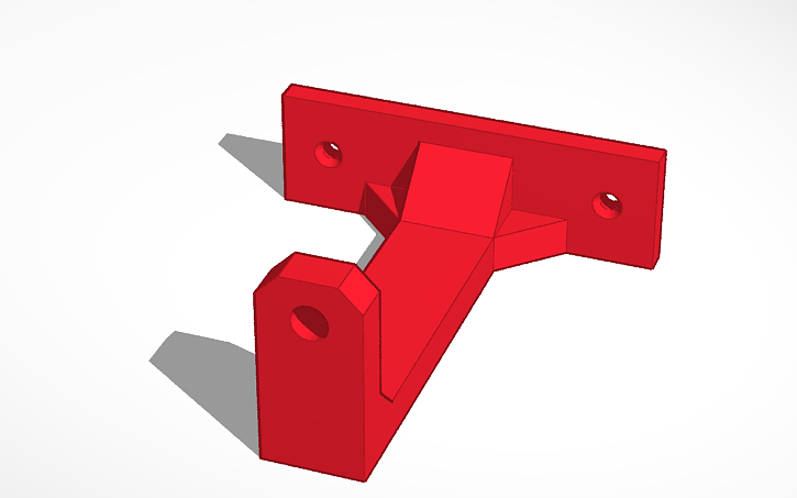 3D design Cam Mount for Logitech C920 v3 - Tinkercad