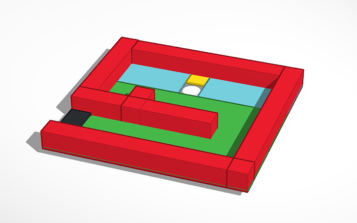 3D design Mini Golf Course | Tinkercad