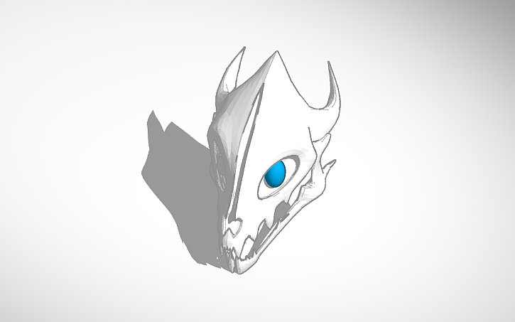 3D design Gaster Blaster - UNDERTALE - Tinkercad