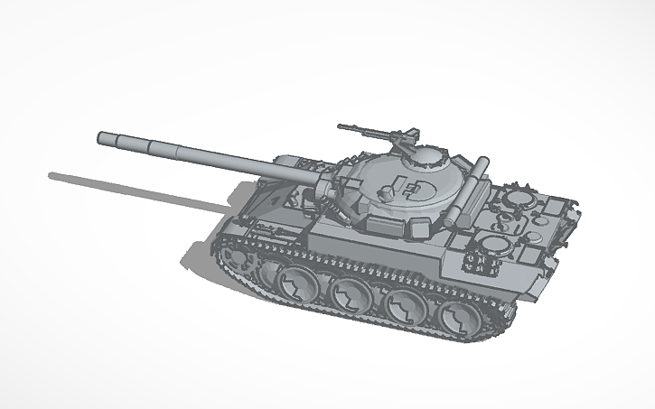 3D design Random Tank - Tinkercad