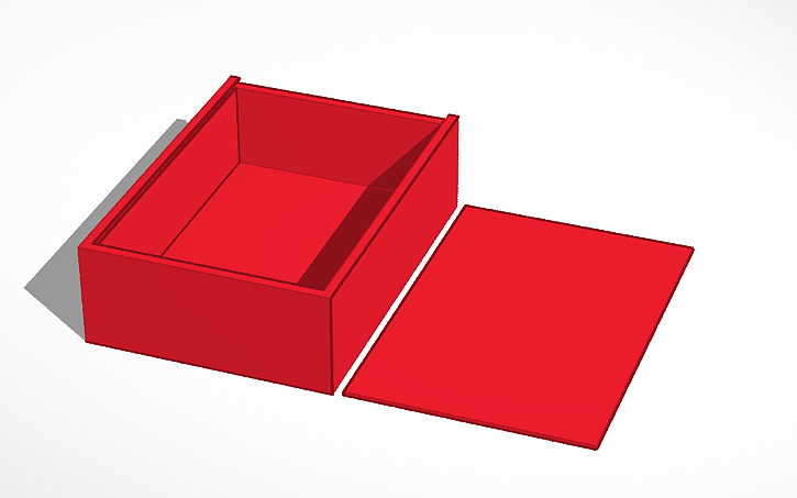 3D design SlideTop Box | Tinkercad