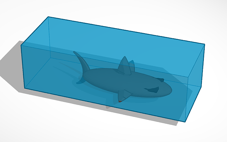 3D design Shark - Tinkercad