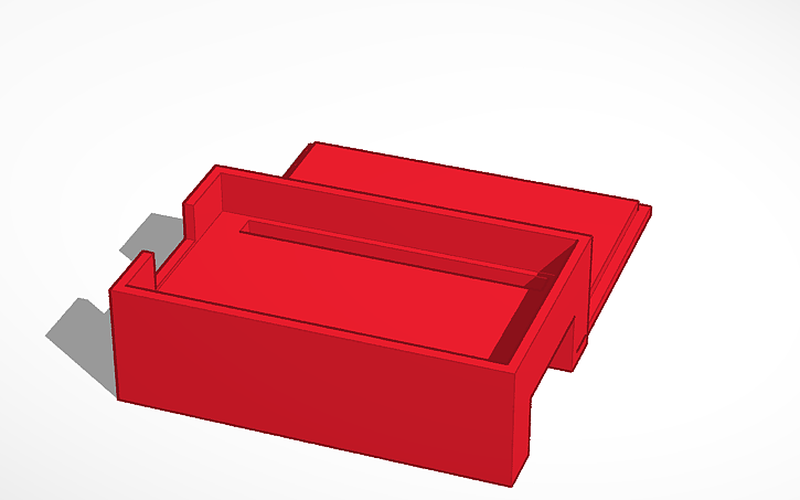 3D design esp32 case - Tinkercad