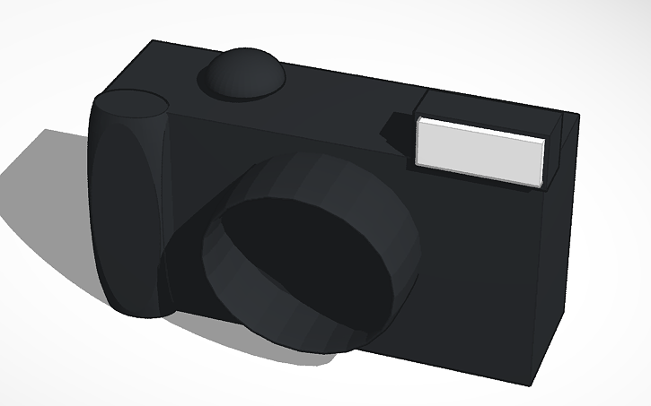 3D design Camera - Tinkercad