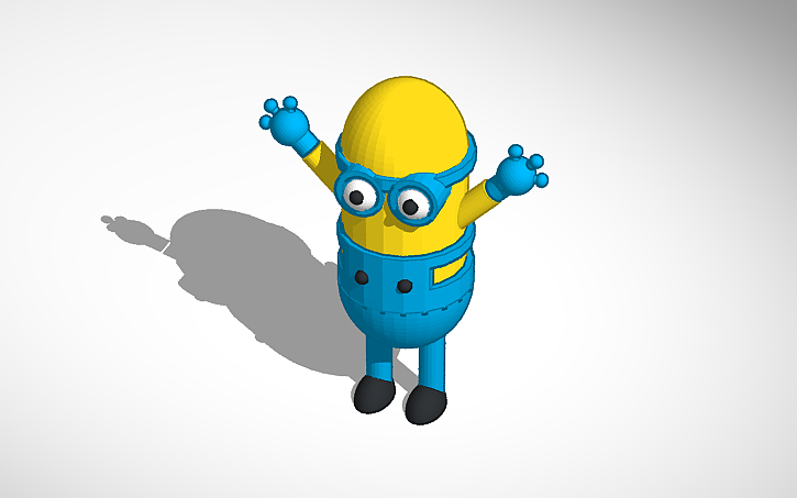 3D design Minion | Tinkercad
