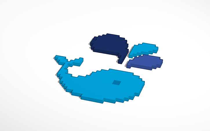 3D design Juttuli Whale | Tinkercad
