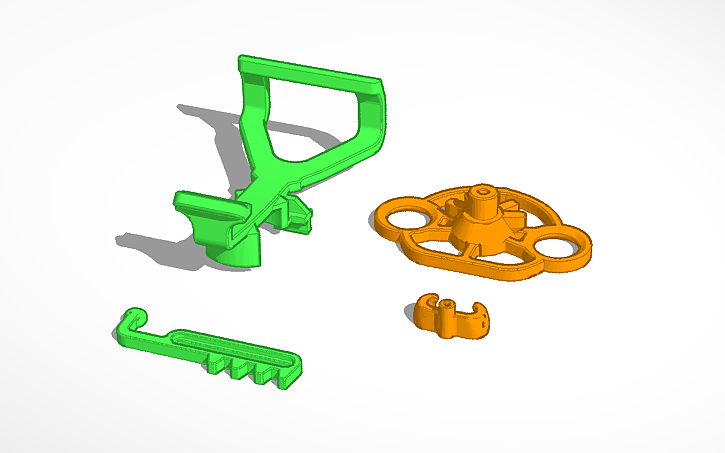 3D design xbox steering wheel - Tinkercad