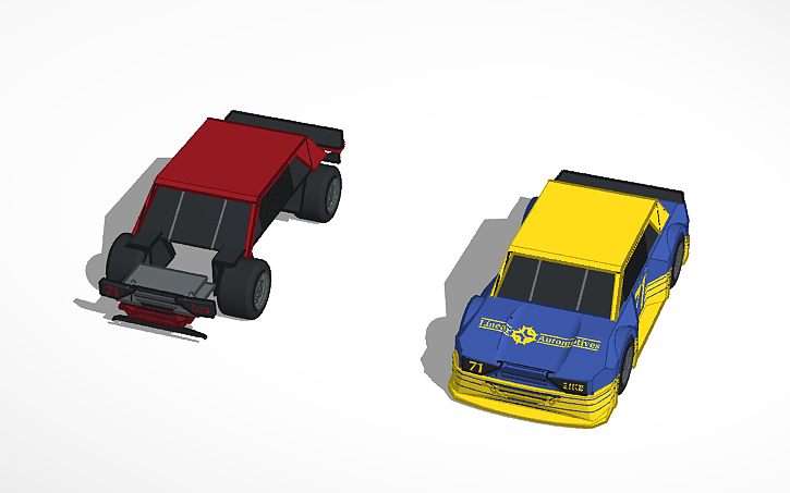 3D design Eiko Maxx stock car #71 - Tinkercad