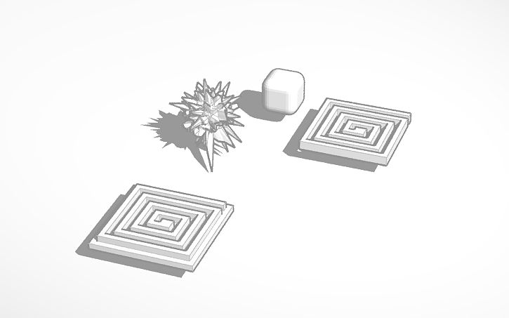 3D design Random Shapes | Tinkercad