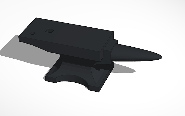 3D design Anvil - Tinkercad