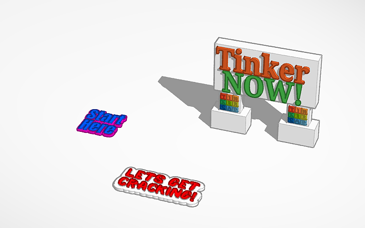 3D design Copy of I cant think of anything - Tinkercad