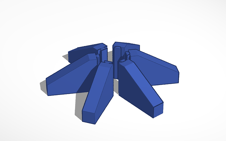 3D design Poly Pot Legs | Tinkercad