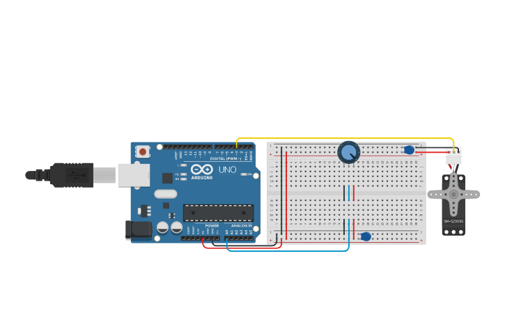 Circuit design 05. MOOD CUE - Tinkercad