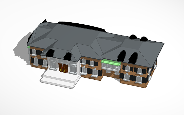 3D design Mansion - Tinkercad