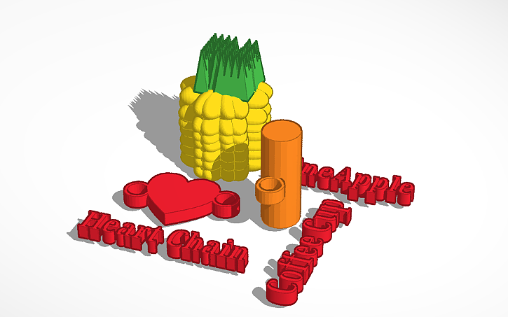 3D design Food things | Tinkercad