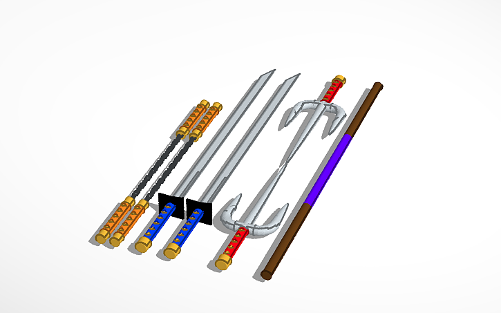 3d Design Tmnt Tinkercad