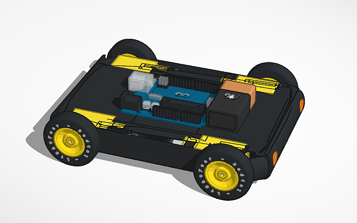 3d Design Trabalho Do Carro Arduino Tinkercad 4268