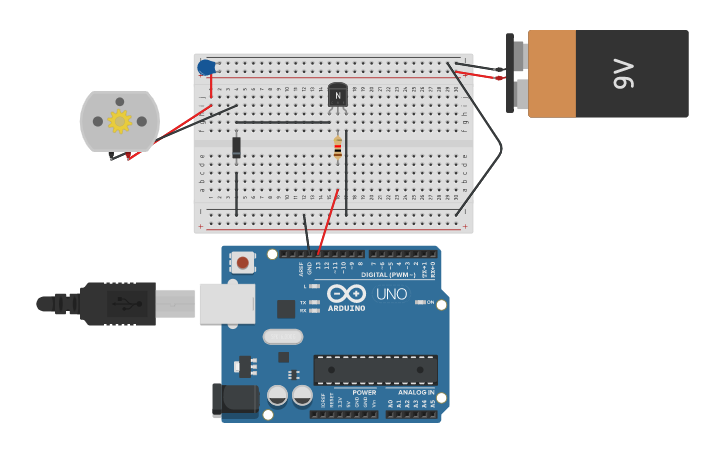 Circuit design Snubber Diode Circuit | Tinkercad