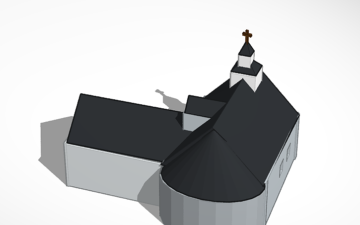 3D design church 2# | Tinkercad