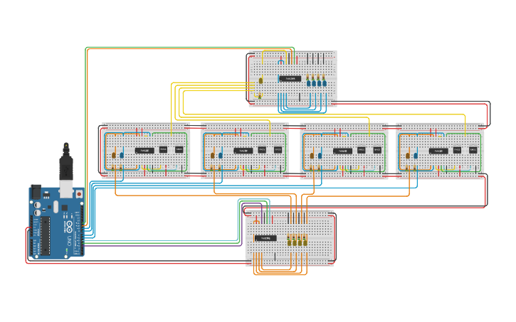Circuit design Lab8 Circuit2 | Tinkercad