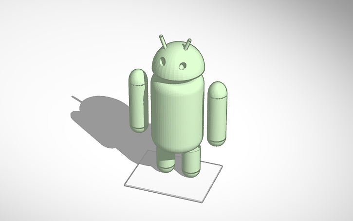3D design android - Tinkercad