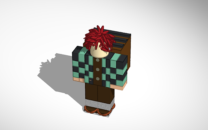 3D design tanjiro - Tinkercad