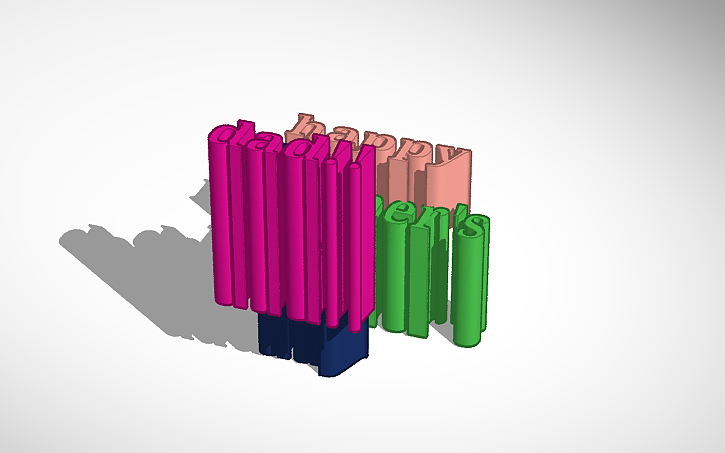 3D design fathers day | Tinkercad