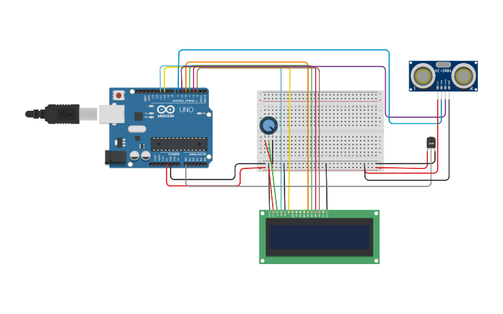 Circuit design Simulasi Project - Tinkercad Circuit design Simulasi Project - Tinkercad