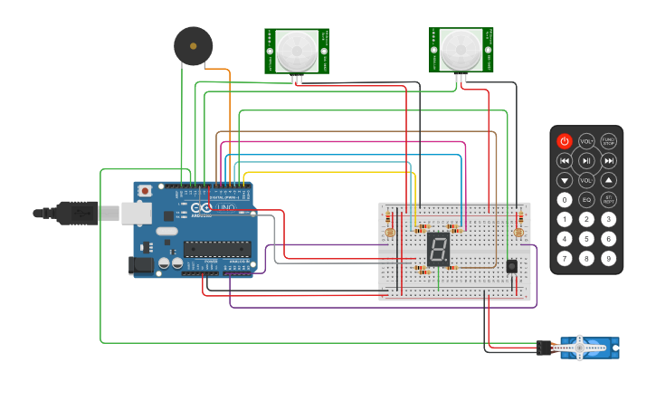 Circuit design Copy of Copy of TP4 - Tinkercad