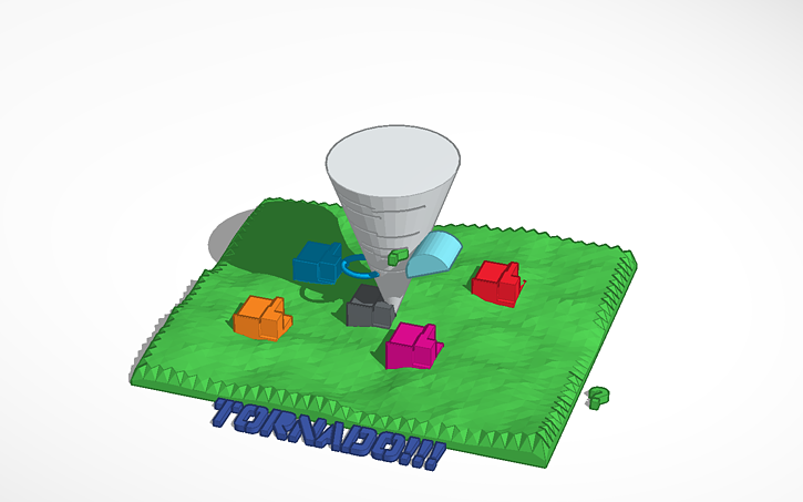 3D design natural disaster challenge ENTRY - Tinkercad