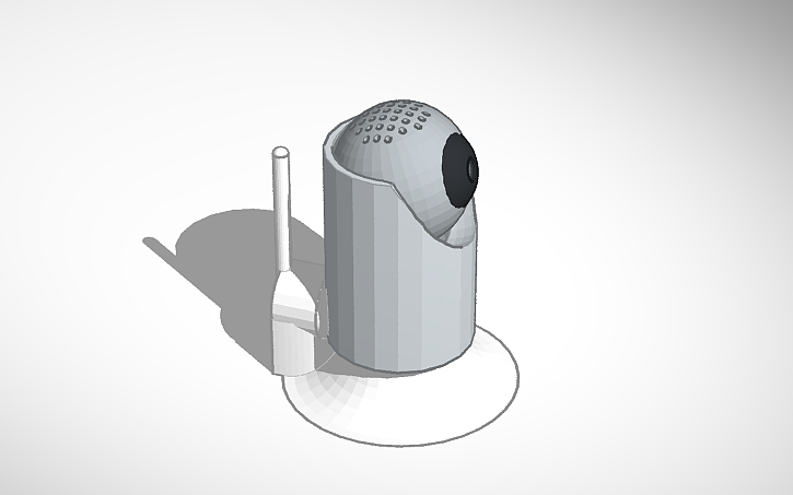 3D design NLO #1 | WI-FI Security Camera - Tinkercad